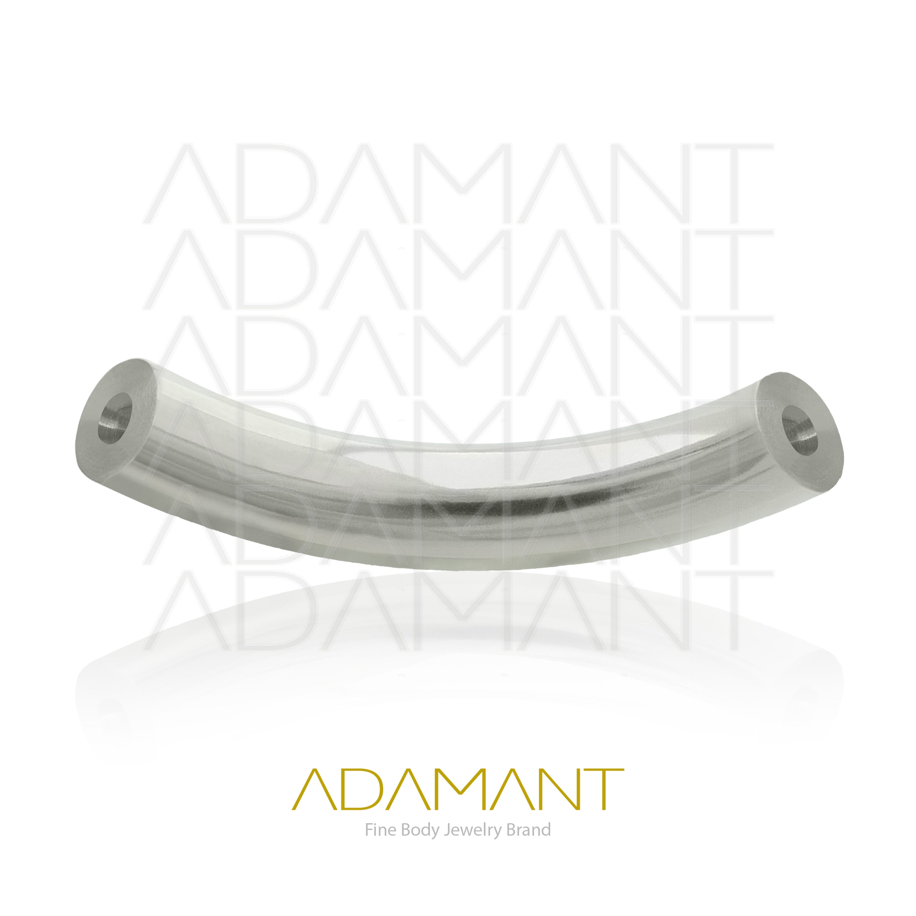 14g, Threadless, Loose Pieces, Titanium, Curved Barbell Bars.