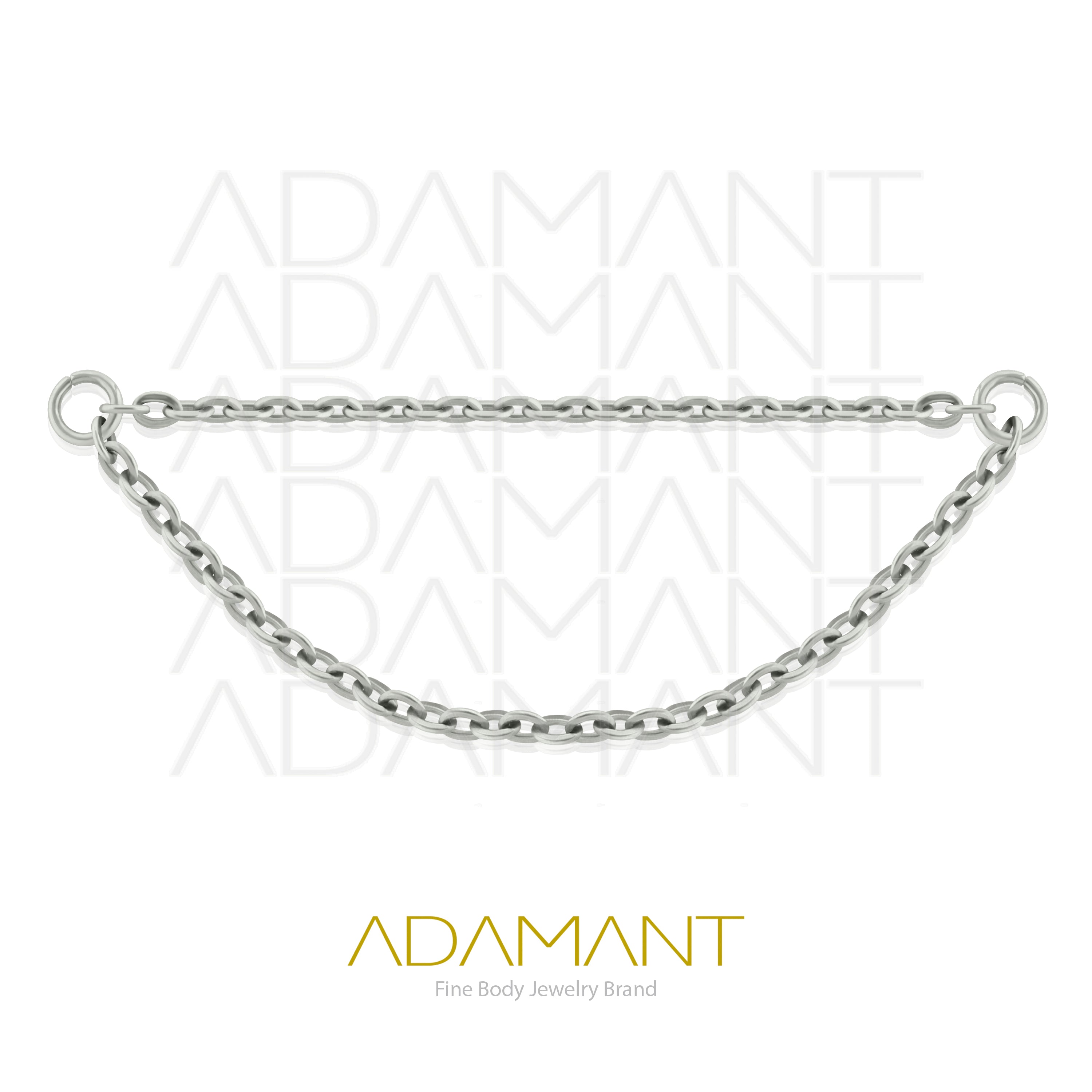 Implant grade Titanium Chain, Double Cable, Hanging Chain